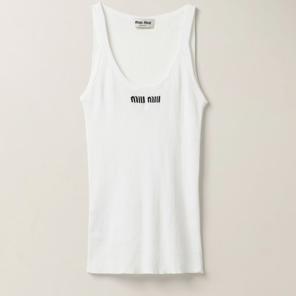 Miu Miu | Tops | Miu Miu Tank | Poshmark